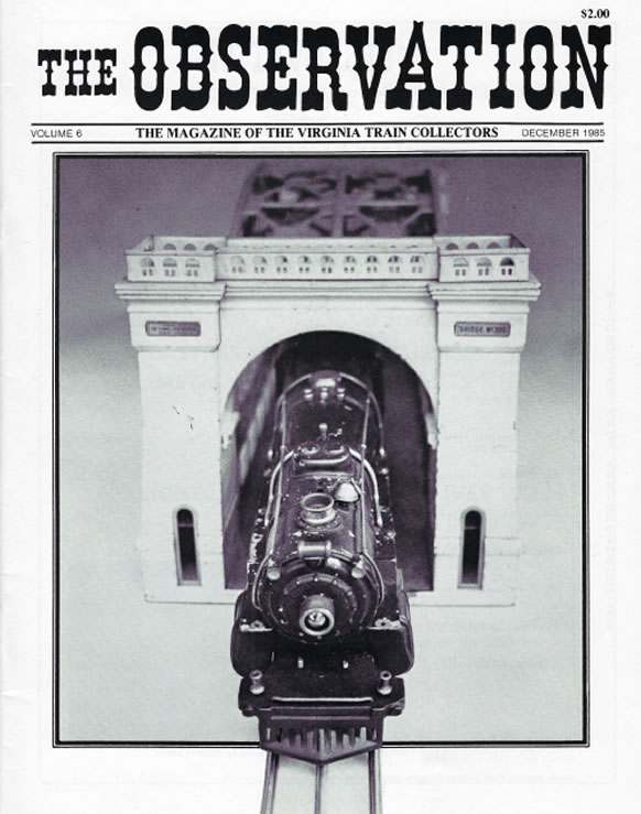 1985 | Virginia Train Collectors, Inc.